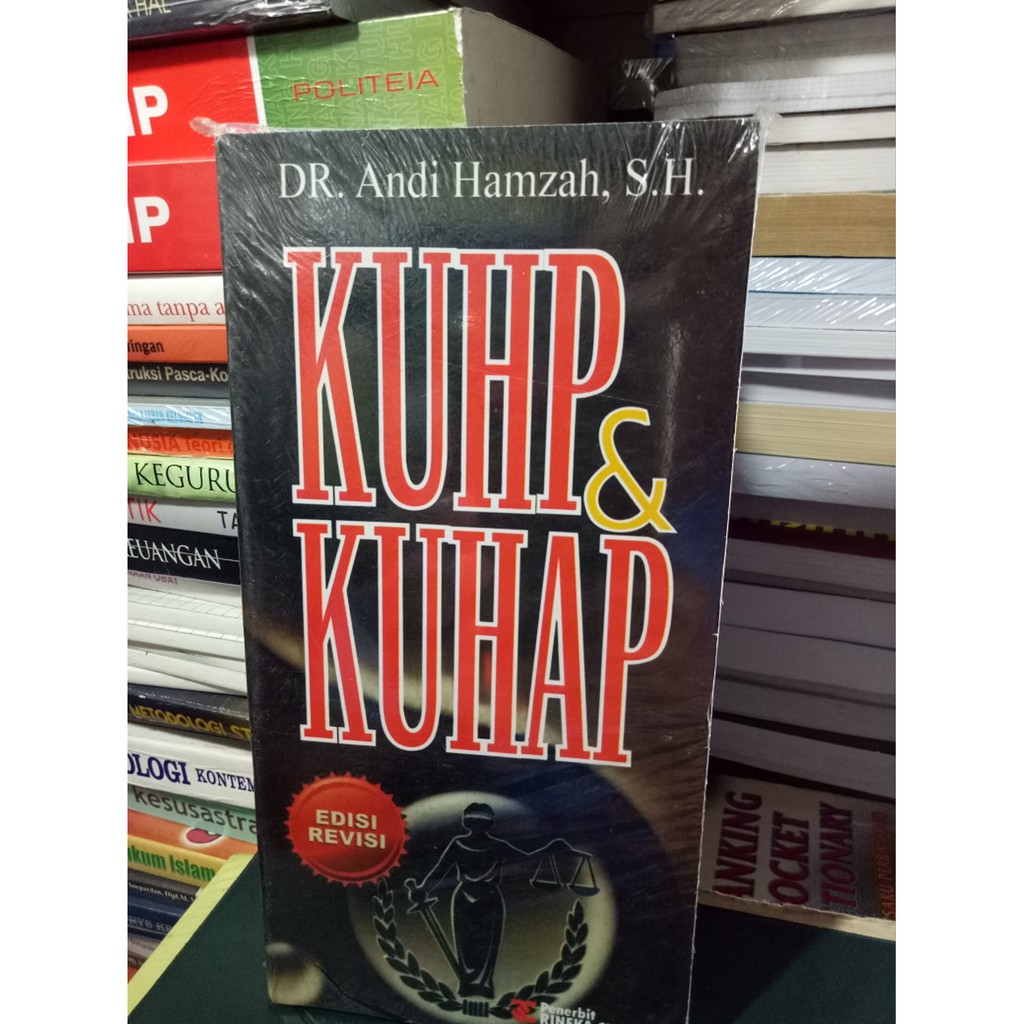 Jual Buku KUHP & KUHAP - Andi Hamzah Indonesia|Shopee Indonesia