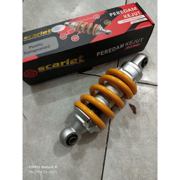 Jual MONOSHOCK MX NEW/SUSPENSI BELAKANG MOTOR YAMAHA JUPITER MX OLD MEREK SCARLETT ORIGINAL ...