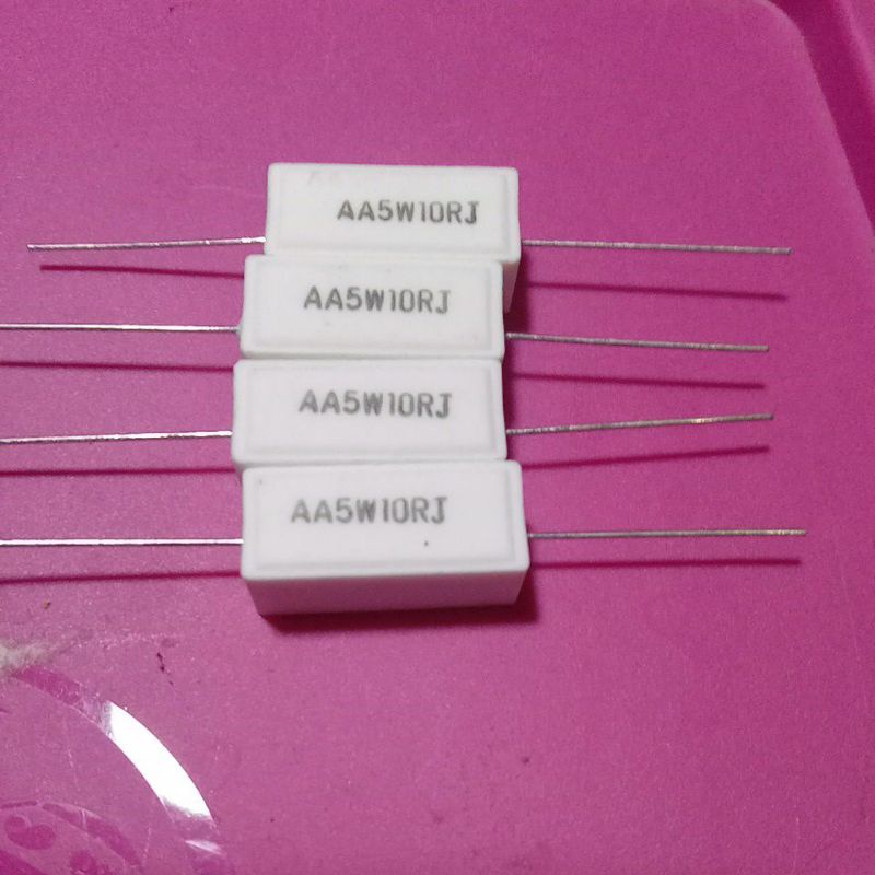 Jual Resistor 5Watt resistor 5W10RJ | Shopee Indonesia