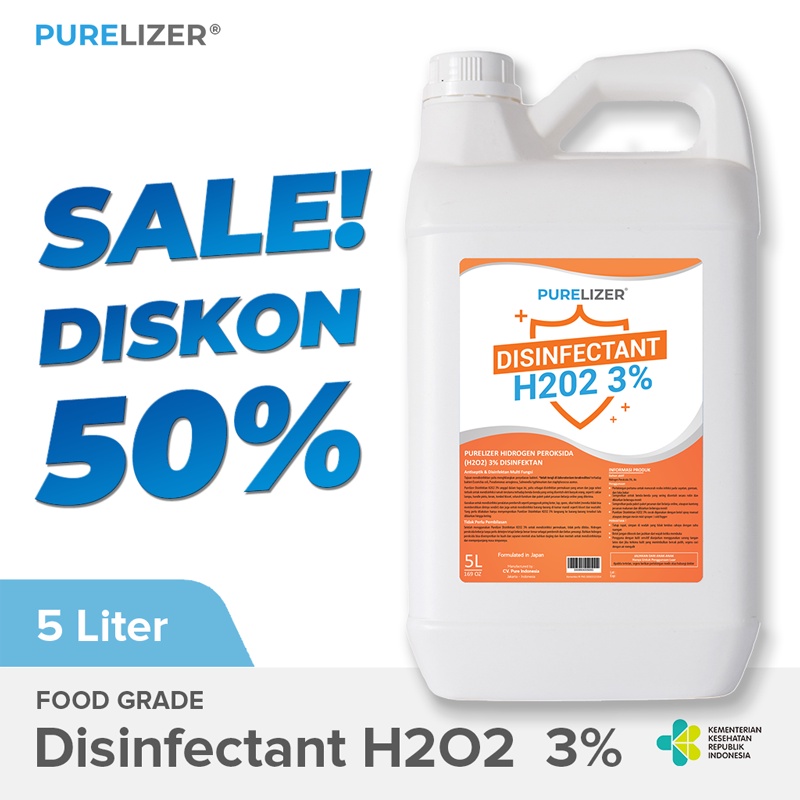 Harga h2o2 3 5liter Terbaru Okt 2024 |BigGo Indonesia