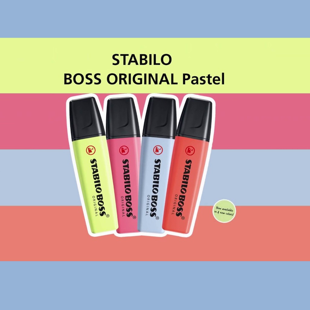 Jual STABILO BOSS HIGHLIGHTER ORIGINAL , ALAT TULIS KANTOR MURAH | Shopee Indonesia
