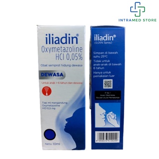 Jual Iliadin Dewasa 0.05% Nasal Spray 10 ml - Obat Semprot Hidung ...