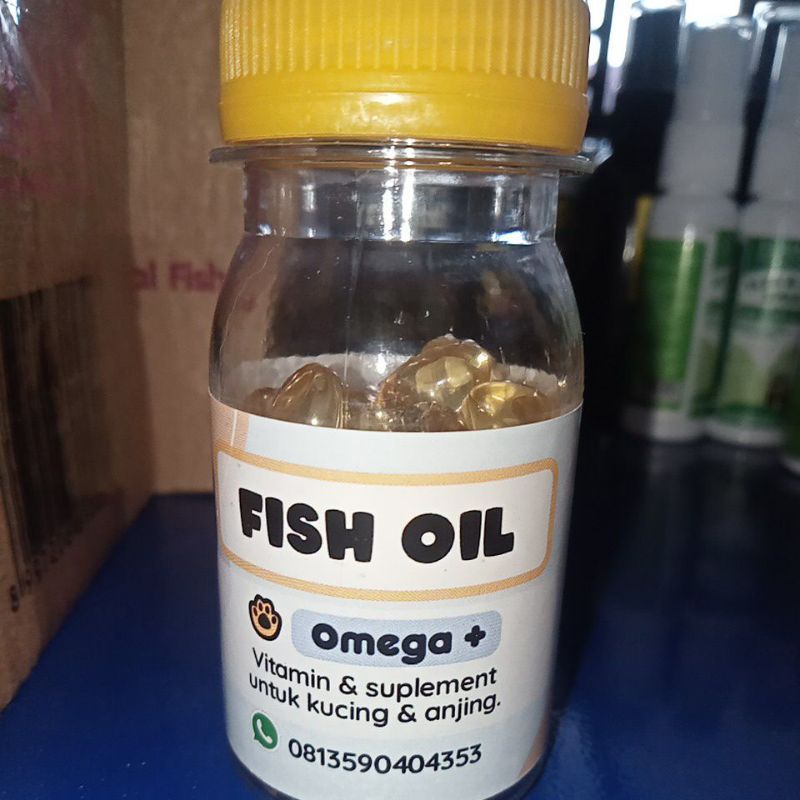 Jual Minyak ikan (fish oil) | Shopee Indonesia