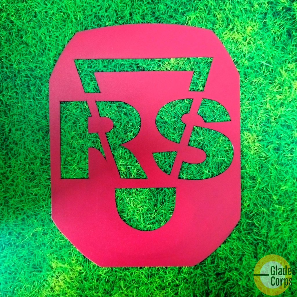 Jual Stencil Card Badminton Cetakan Logo Raket Rs Reinforce Speed ...