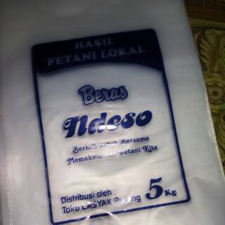 Jual Plastik beras custom 5kg | Shopee Indonesia