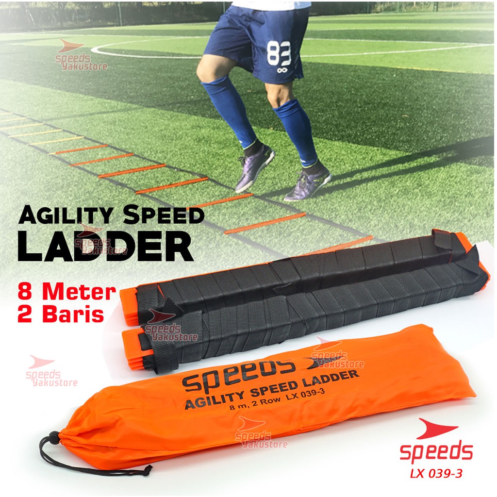 Jual SPEEDS Agility Speed Ladder Drills training Tangga Kelincahan ...