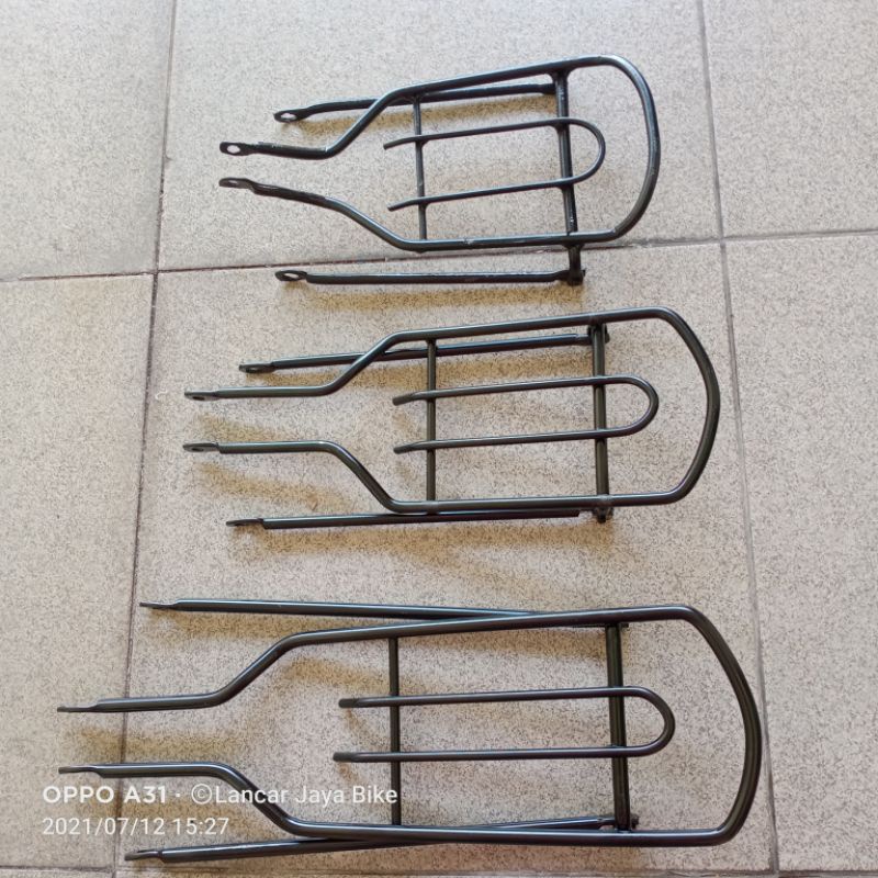 Jual Boncengan / besi bagasi belakang sepeda mtb mini bmx ukuran 12/16 ...