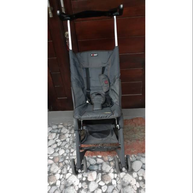 Jual Stroller pockit gen 1 denim black | Shopee Indonesia