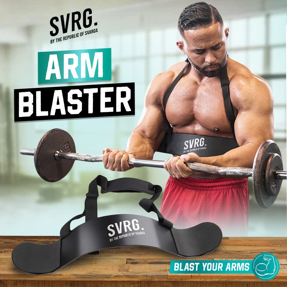 Jual SVARGA Arm Blaster Alat Gym Fitness Latihan Otot Bisep Biceps ...