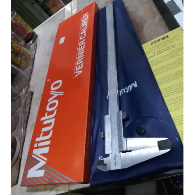 Jual Jangka Sorong 12 inchi - Mitutoyo - sigmat 300 mm - vernier caliper Indonesia|Shopee Indonesia