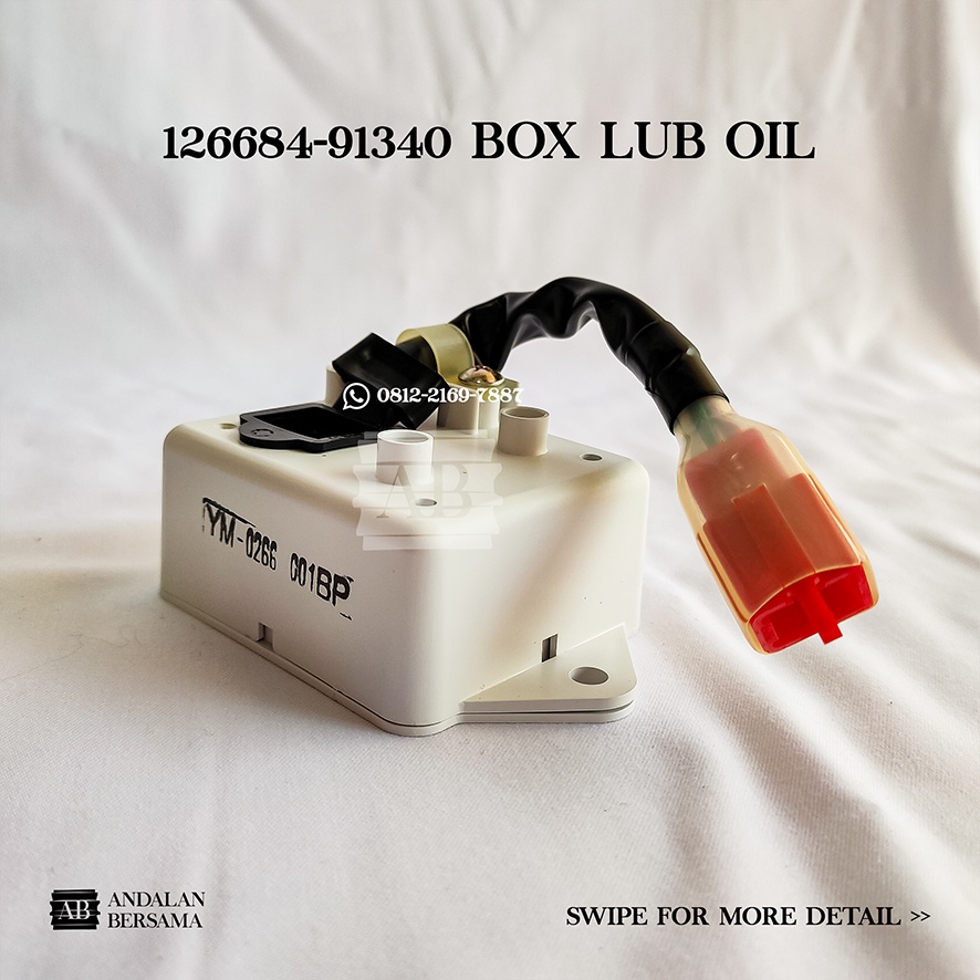Jual YANMAR ORIGINAL 126684-91340 Box Lub Oil Yanmar | Box Oil Control ...