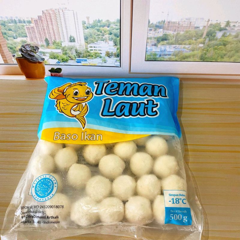 Jual Bakso Ikan Teman Laut 500gr | Shopee Indonesia