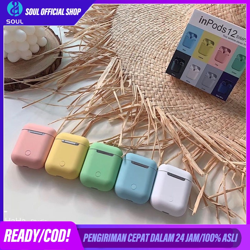 Jual SOUL Mini-2 TWS Bluetooth 5.0 Headphone TWS Matte Macaron ...