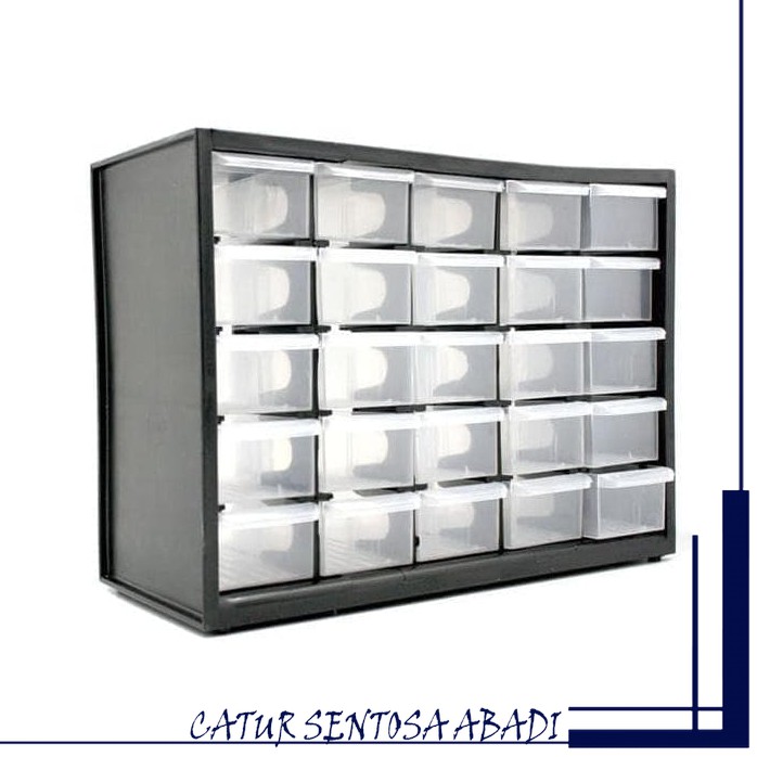 Jual RAK BAUT FISCHER 25 SLOT LACI DRAWERS PARTS ORGANIZER BERKUALITAS ...