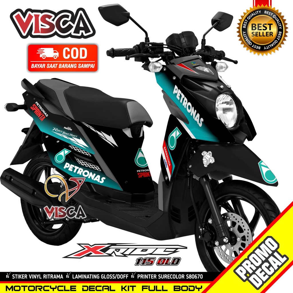 Jual Decal X Ride 115 Full Body Stiker X Ride 115 Full Body Striping X Ride 115 Full Body Decal ...