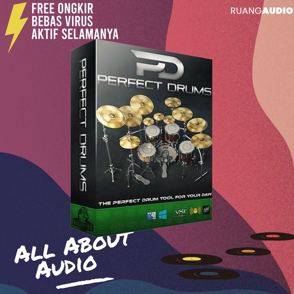 Jual Naughty Seal Audio Perfect Drums v1.6.0 Include Library ( Full ...