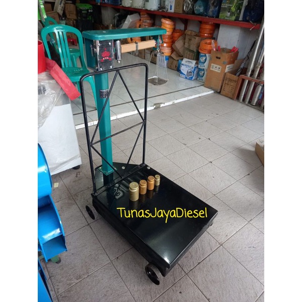 Jual Timbangan Mekanik CB BUDI 500Kg + Batu Timbangan | Shopee Indonesia
