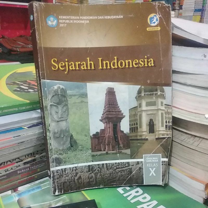 Jual buku sejarah Indonesia SMA/ MA kelas 1-10 penerbit kementerian | Shopee Indonesia