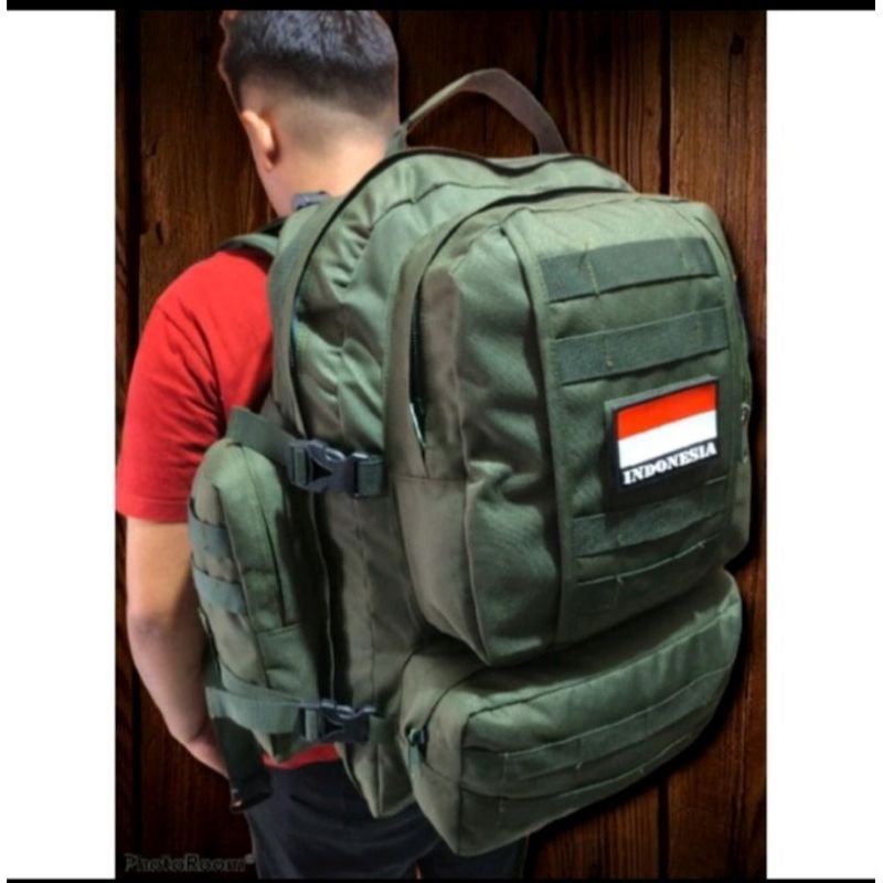Jual Tas ransel army jumbo tas ransel model medis gultor 60L tas ...