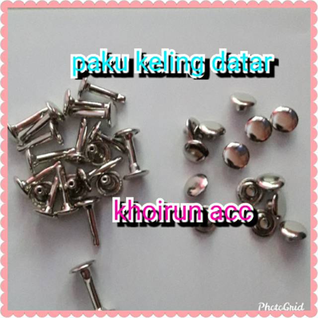 Jual Paku Keling datar nikel(100 pcs) | Shopee Indonesia