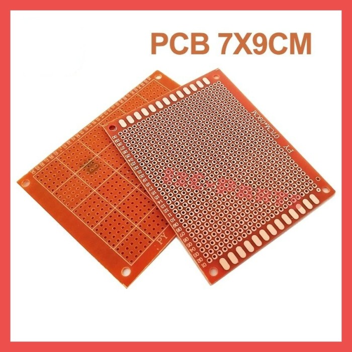 Jual PCB Lubang 7x9 cm Matrix Universal 7 x 9 DIY Prototype Single ...