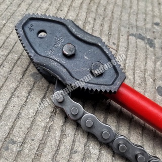 Jual kunci rantai pipa 4 inch chain pipe wrench ASLI SANDS HEAVY DUTY ...