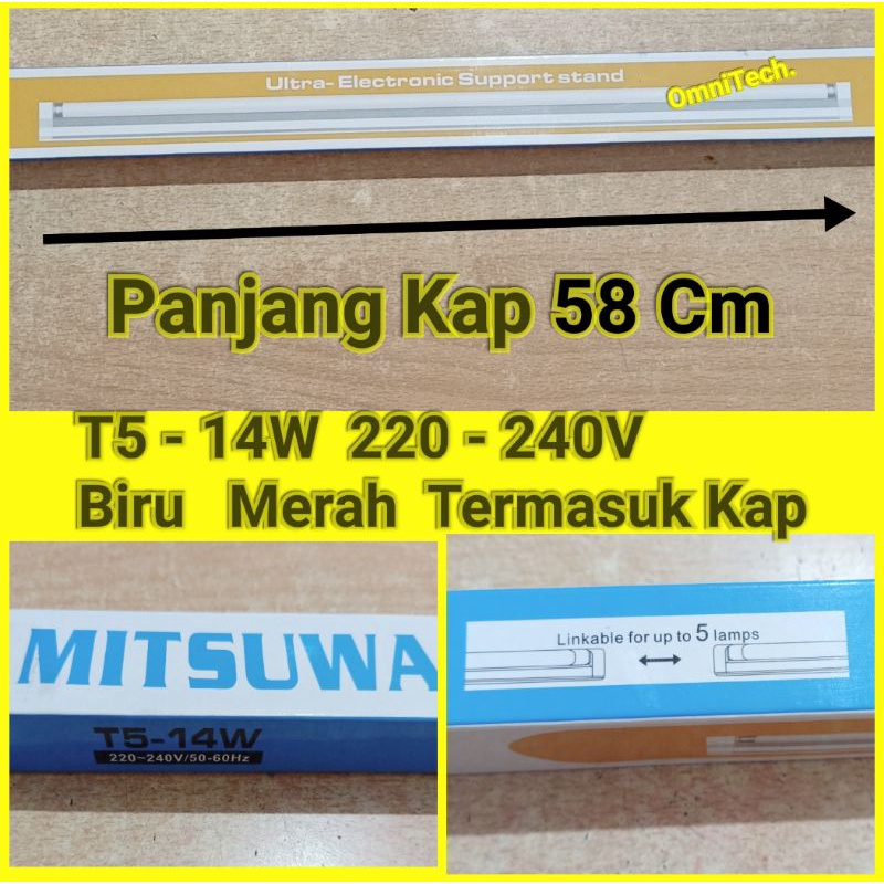 Harga Lampu TL T5 14 W Biru Terbaru Nov 2024 |BigGo Indonesia