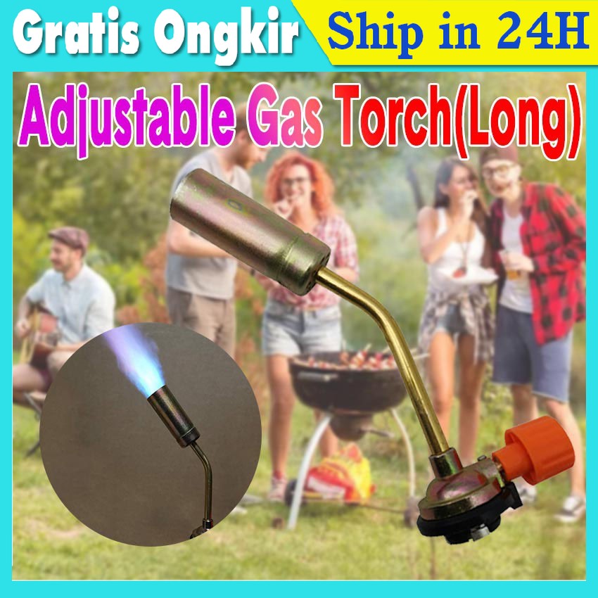 Jual Flame Gun Single Gas Torch Kepala Las Manual Blow Torch Kuningan ...