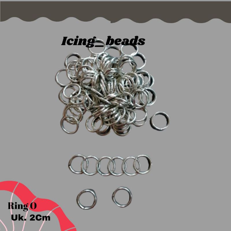 Jual RING TAS BUNDAR/0, RING AKSESORIS TAS UK.2Cm (BACA DESKRIPSI ...
