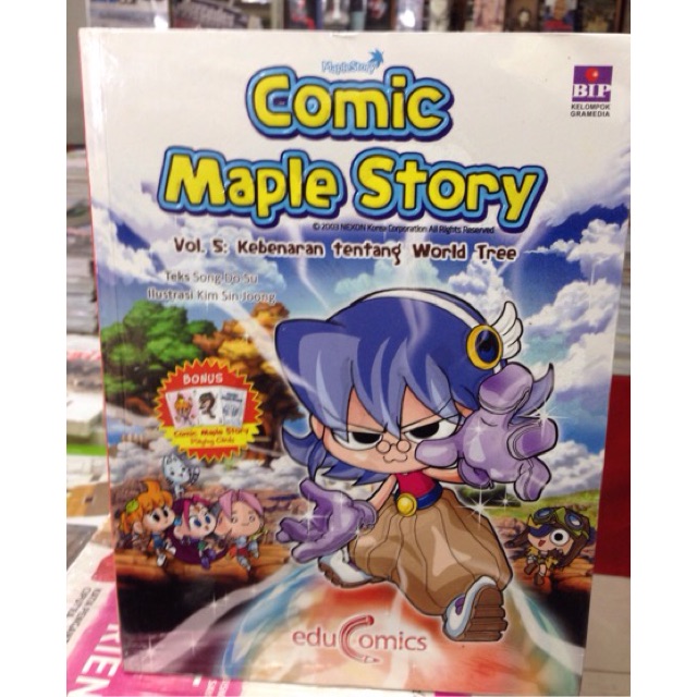 Jual Comic maple story (vol :5 ,kebenaran tentang world tree) | Shopee ...
