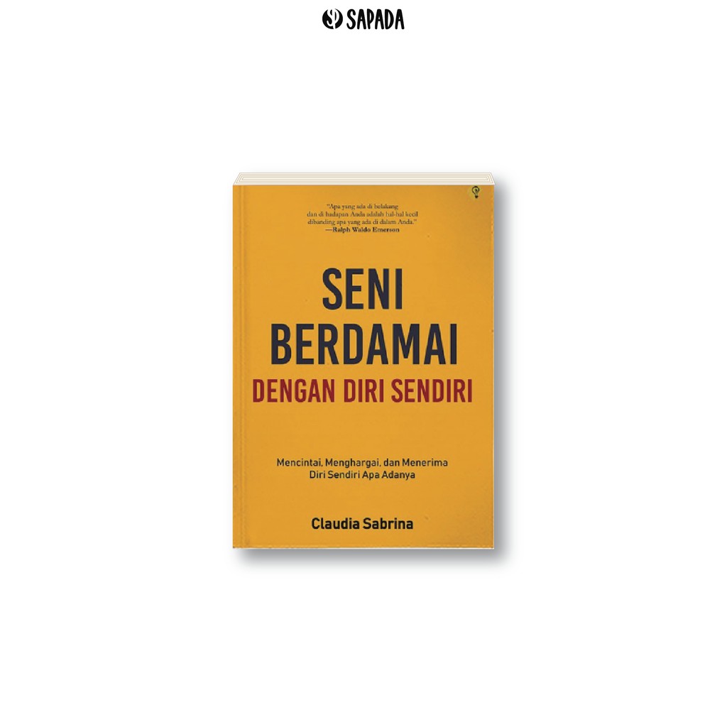 Jual BUKU ORIGINAL - SENI BERDAMAI DENGAN DIRI SENDIRI - CLAUDIA SABRINA | Shopee Indonesia