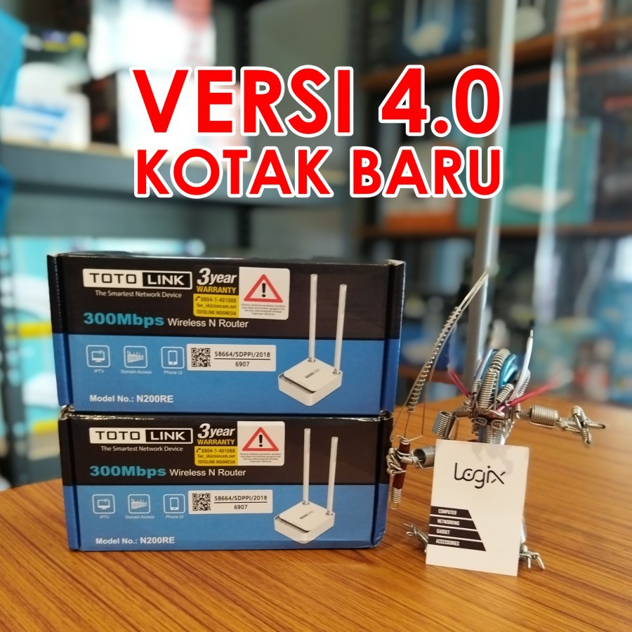 Jual TOTOLINK N200RE Wireless N Mini Router 300Mbps | Shopee Indonesia
