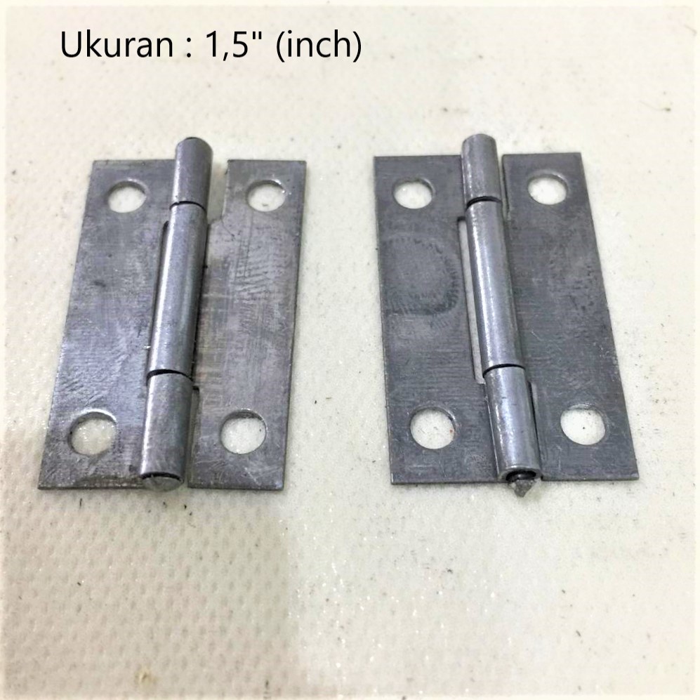 Jual ENGSEL KUPU KUPU STAINLESS 1 1/2" (inch) / ENGSEL PINTU JENDELA ...