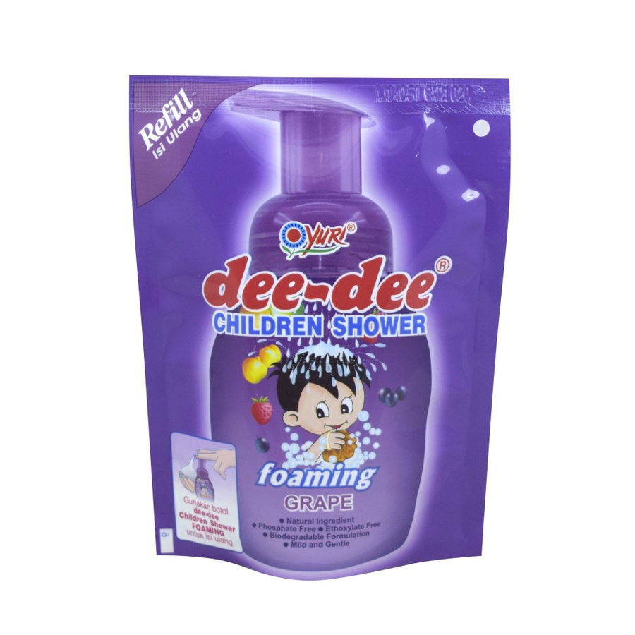 Jual Dee Dee Children Shower Foaming Refill 200 ml | Shopee Indonesia