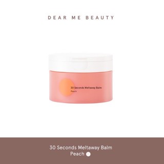 Jual Dear Me Beauty 30 Seconds Meltaway Cleansing Balm peach ...