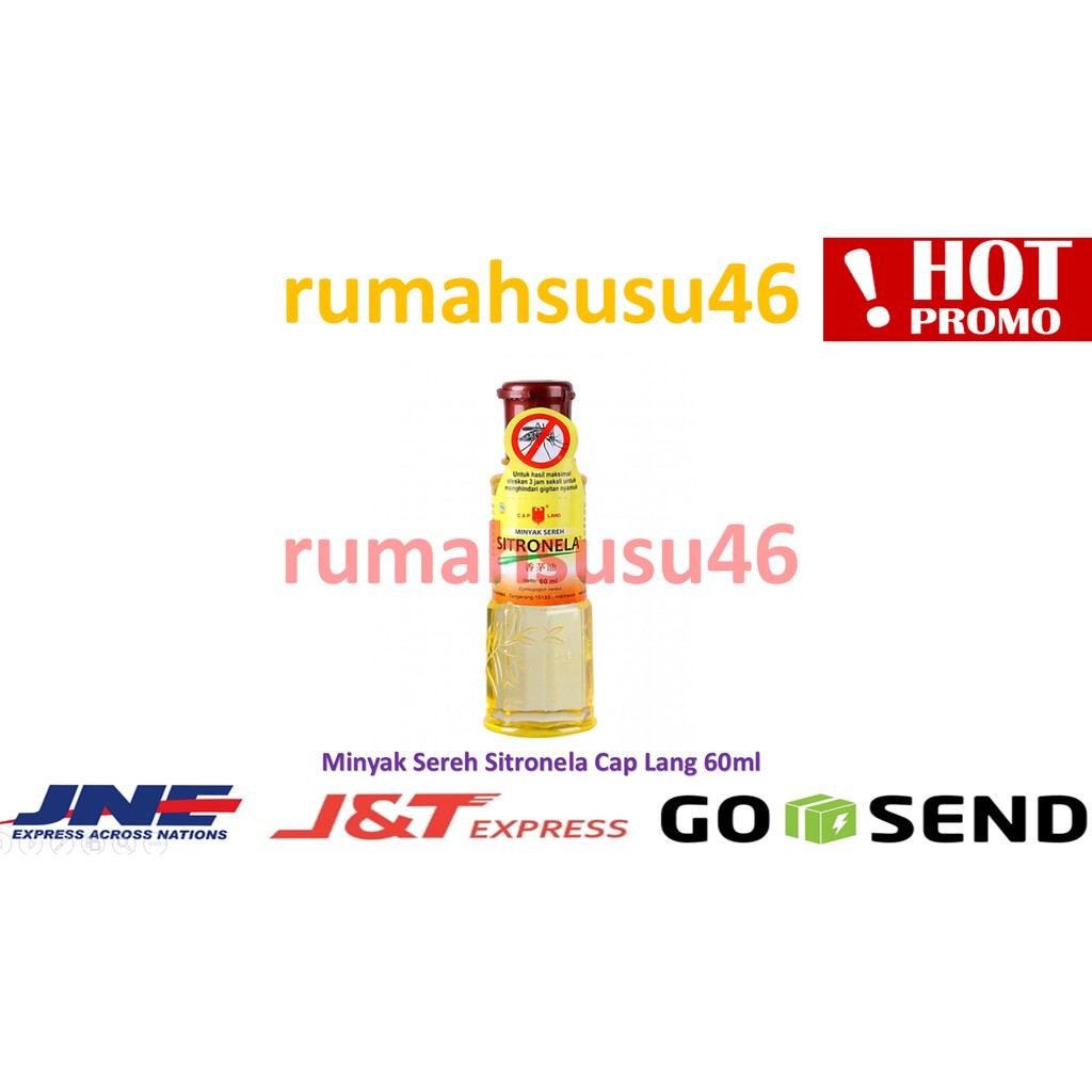 Jual MKP Minyak Sereh Sitronela Cap Lang 60ml | Shopee Indonesia