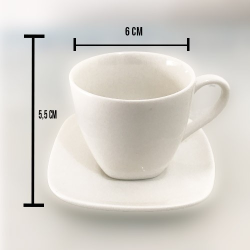 Jual Cangkir espresso keramik ukuran single shot / kopi / cafe | Shopee ...