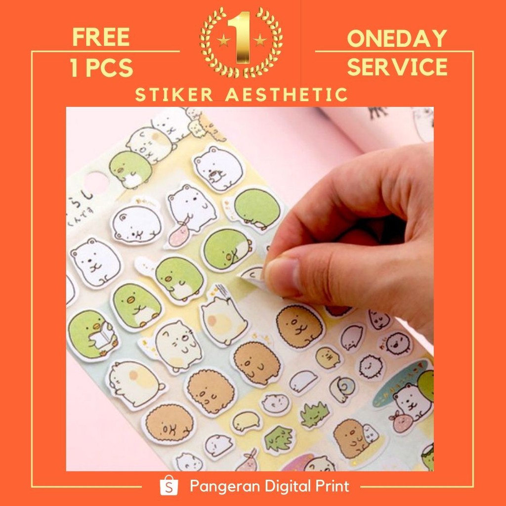 Jual APIK...!!! EXCLUSIVE CETAK STIKER TUMBLER STICKER AESTHETIC STIKER ...