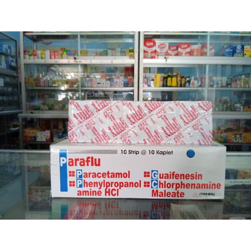 Jual PARAFLU TABLET ISI10 | Shopee Indonesia