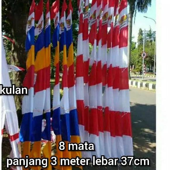 Jual Harga Termurah CHTMK UMBUL UMBUL MERAH PUTIH DAN WARNA WARNI 2,7 METER 95 Promo | Shopee ...