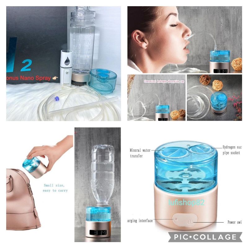 Hydrogen Water Bottle / Botol Minum Kesehatan / Bukan Fontaine / Botol ...