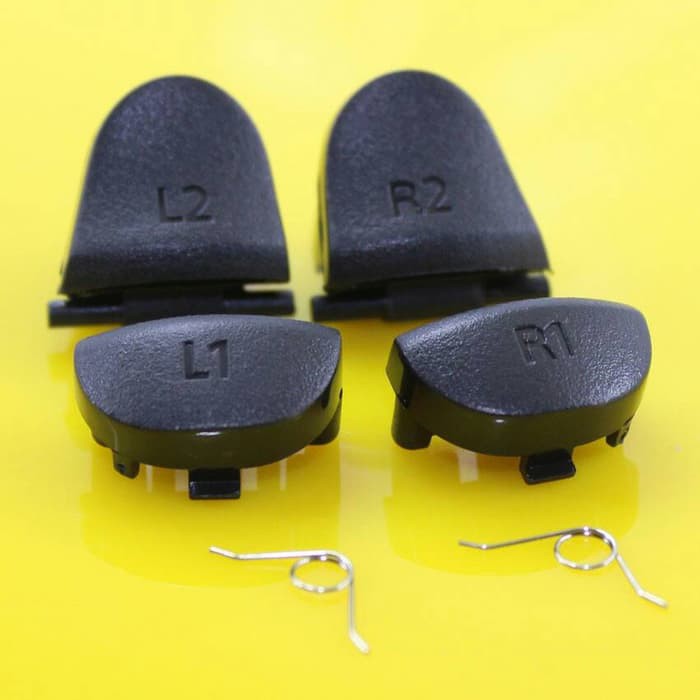 Tombol R1 STIK PS4 R2 L1 L2 Full Set Replacement Button PS 4 PER PEER R ...