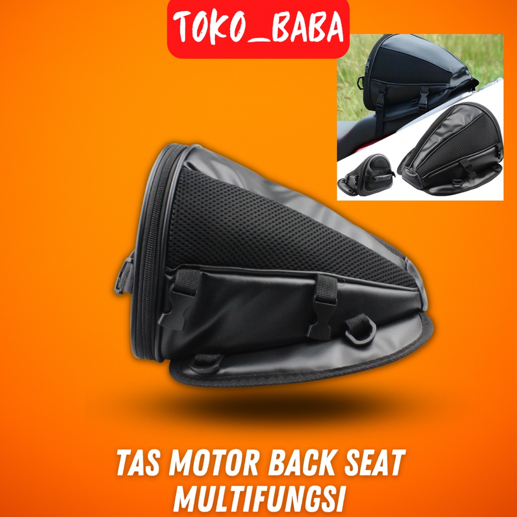 Jual Tas Motor Touring Back Seat Tas Touring Tokobaba | Shopee Indonesia