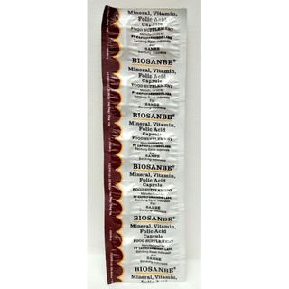 Jual Biosanbe Kapsul (10 kapsul per Strip) - Suplemen Zat Besi Anemia ...