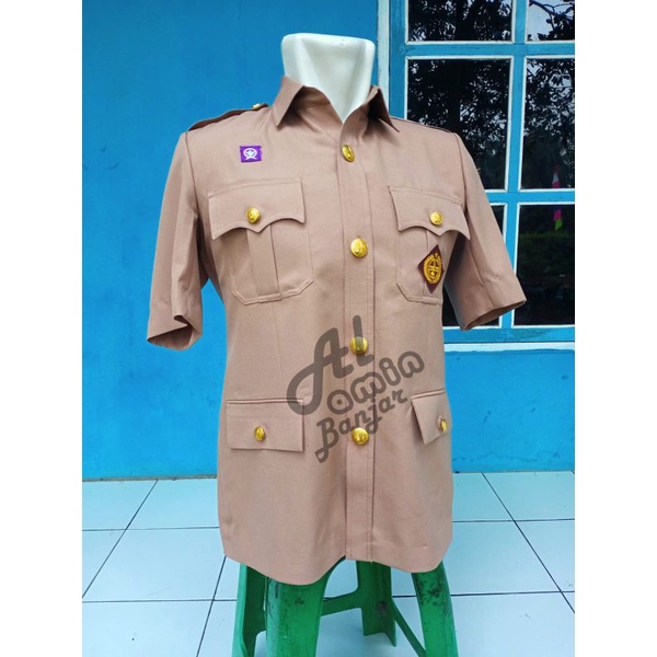 Jual seragam pramuka PDU bahan CATERINA | Shopee Indonesia