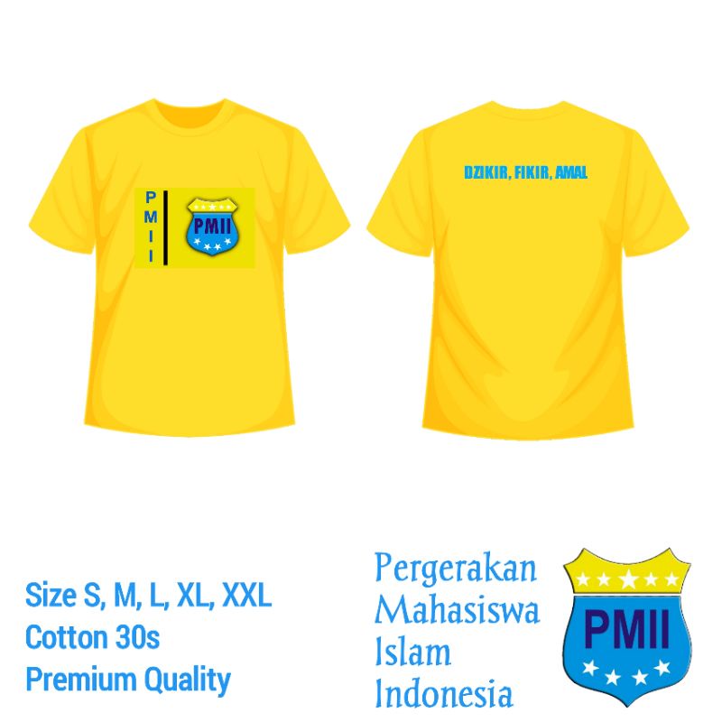 Jual KAOS PMII ORIGINAL | Shopee Indonesia