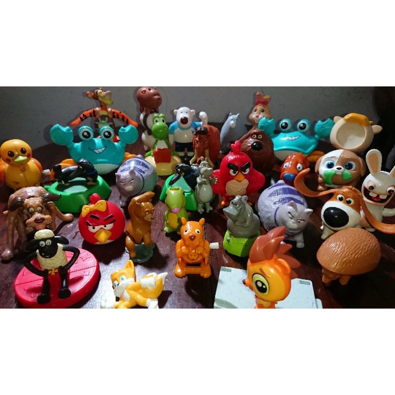 Jual Mainan Anak Karakter Hewan Kucing Kepiting Beruang Burung Kelinci ...