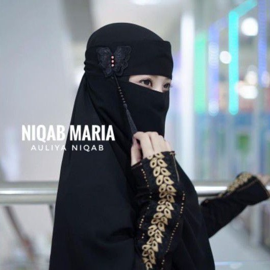 Jual NIQAB KUPU RUMBAI NIQOB BANDANA CADAR KHIMAR TEMBORO | Shopee ...