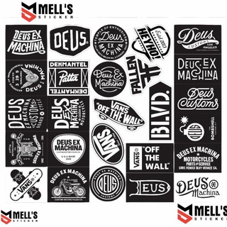 Jual stiker sticker distro stiker sticker graftac motor / paket isi 100 ...