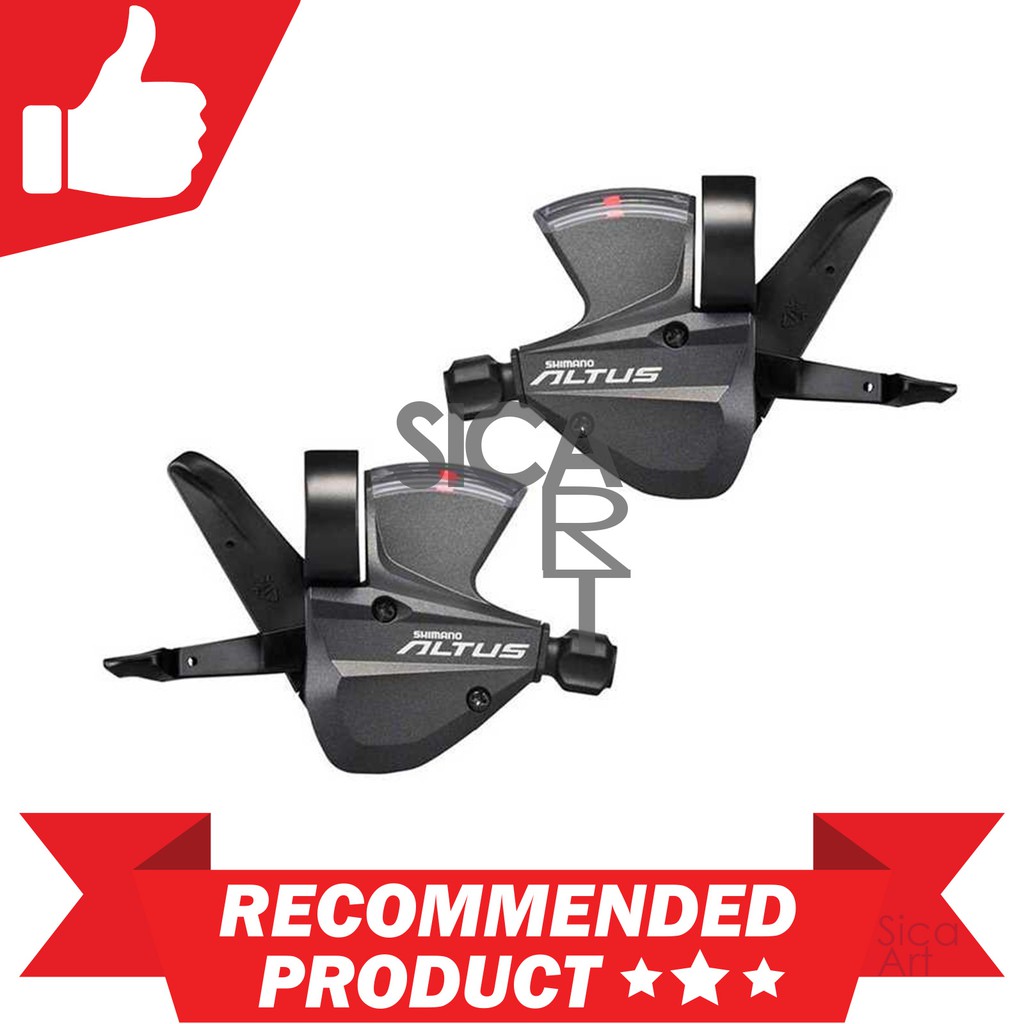 Jual Shimano Altus Speed Shifter Trigger Sepeda 9 Speed 2PCS-SL-M370 | Shopee Indonesia